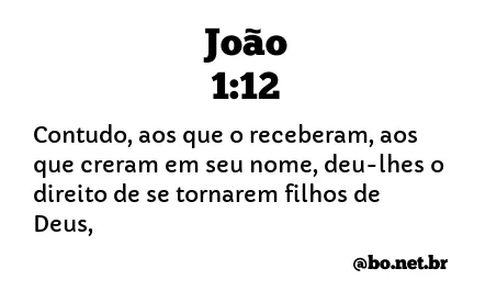 João 1:12 NVI Nova Versão Internacional - Bíblia Online